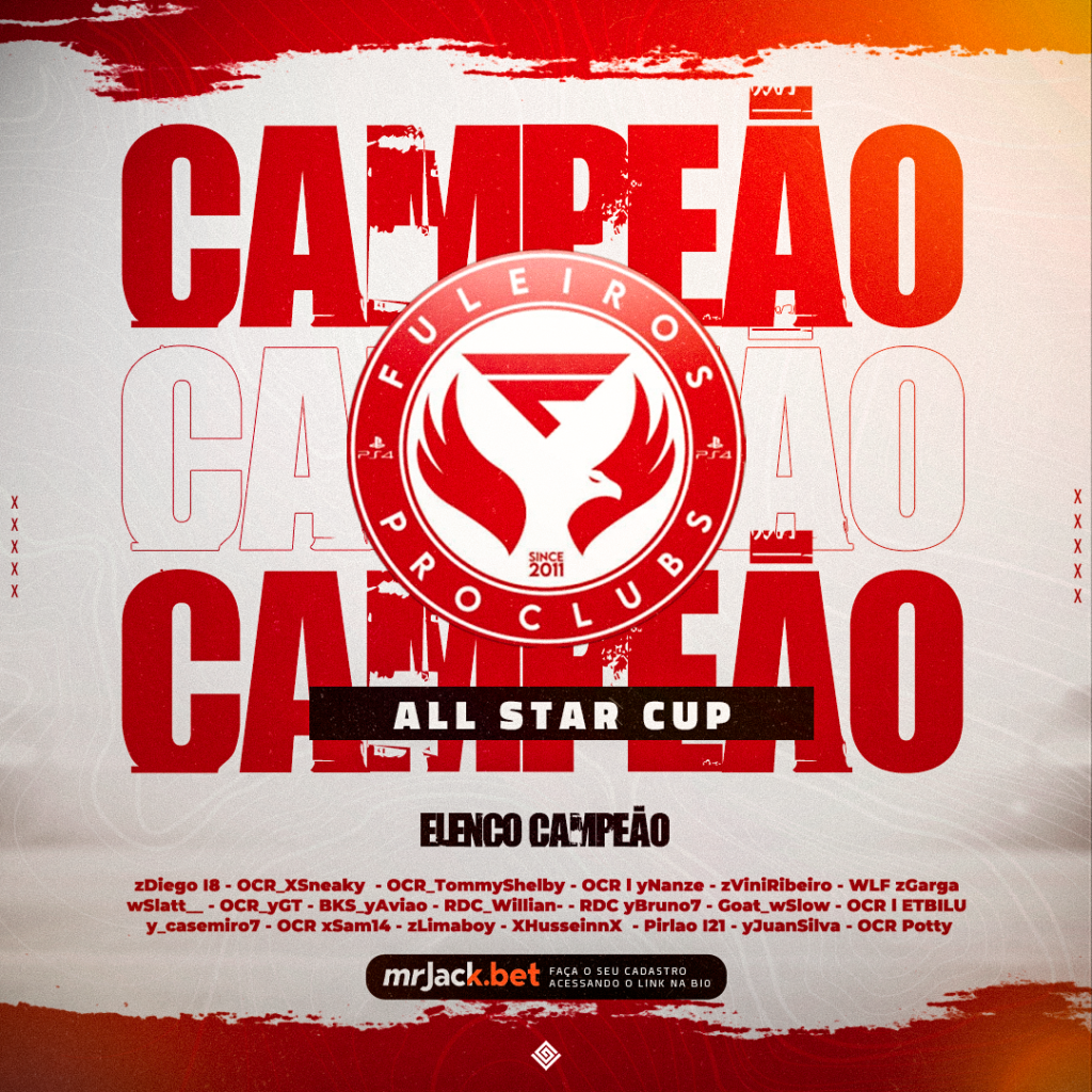 🏆 Vitória na All Star Cup: Campeões do EA FC 24! 🏆 - Fuleiros Pro Clubs